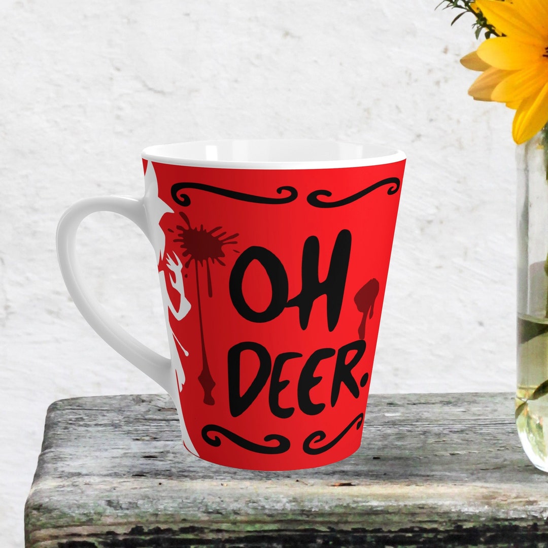 OH DEER Alastor's Coffee Mug / Hazbin Hotel Fan Inspired Alastor Cup ...