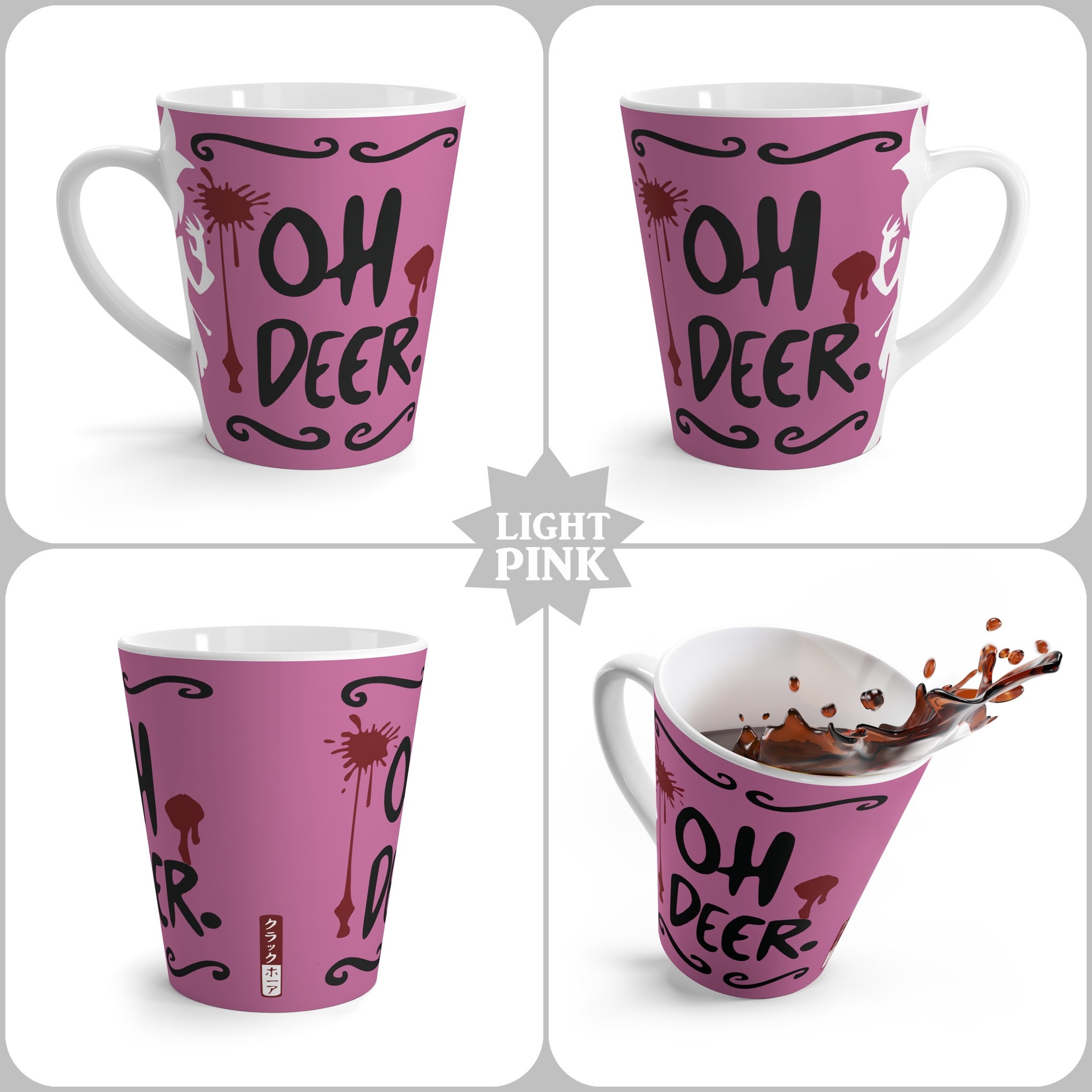 OH DEER Alastor's Coffee Mug / Hazbin Hotel Fan Inspired Alastor Cup ...
