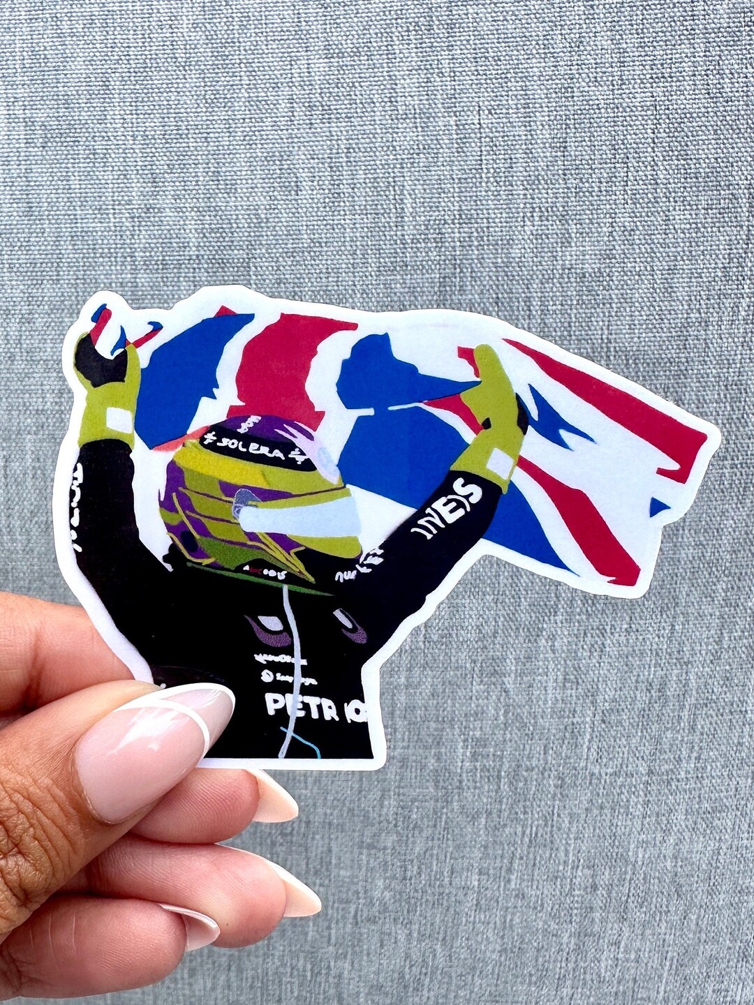 Lewis Hamilton 2024 British GP Victory Sticker Record-breaking Win at ...