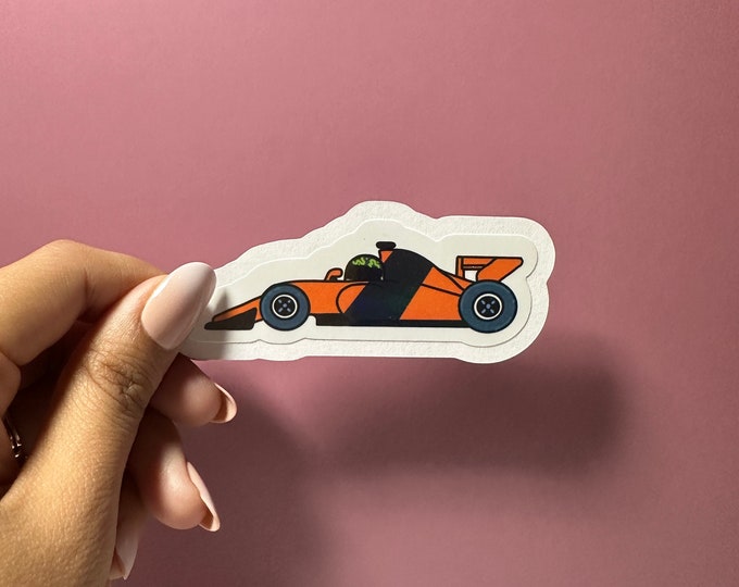 Lando Norris Mclaren F1 Car Waterproof Sticker Formula One LN4 Laptop ...
