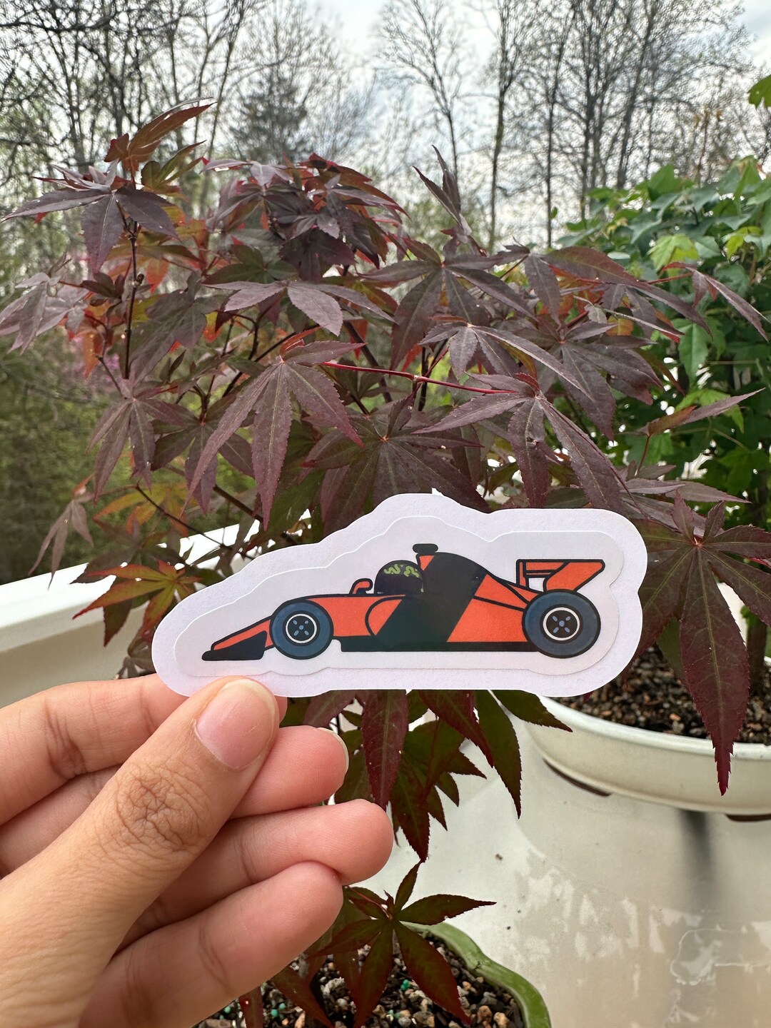 Lando Norris Mclaren F1 Car Waterproof Sticker Formula One LN4 Laptop ...