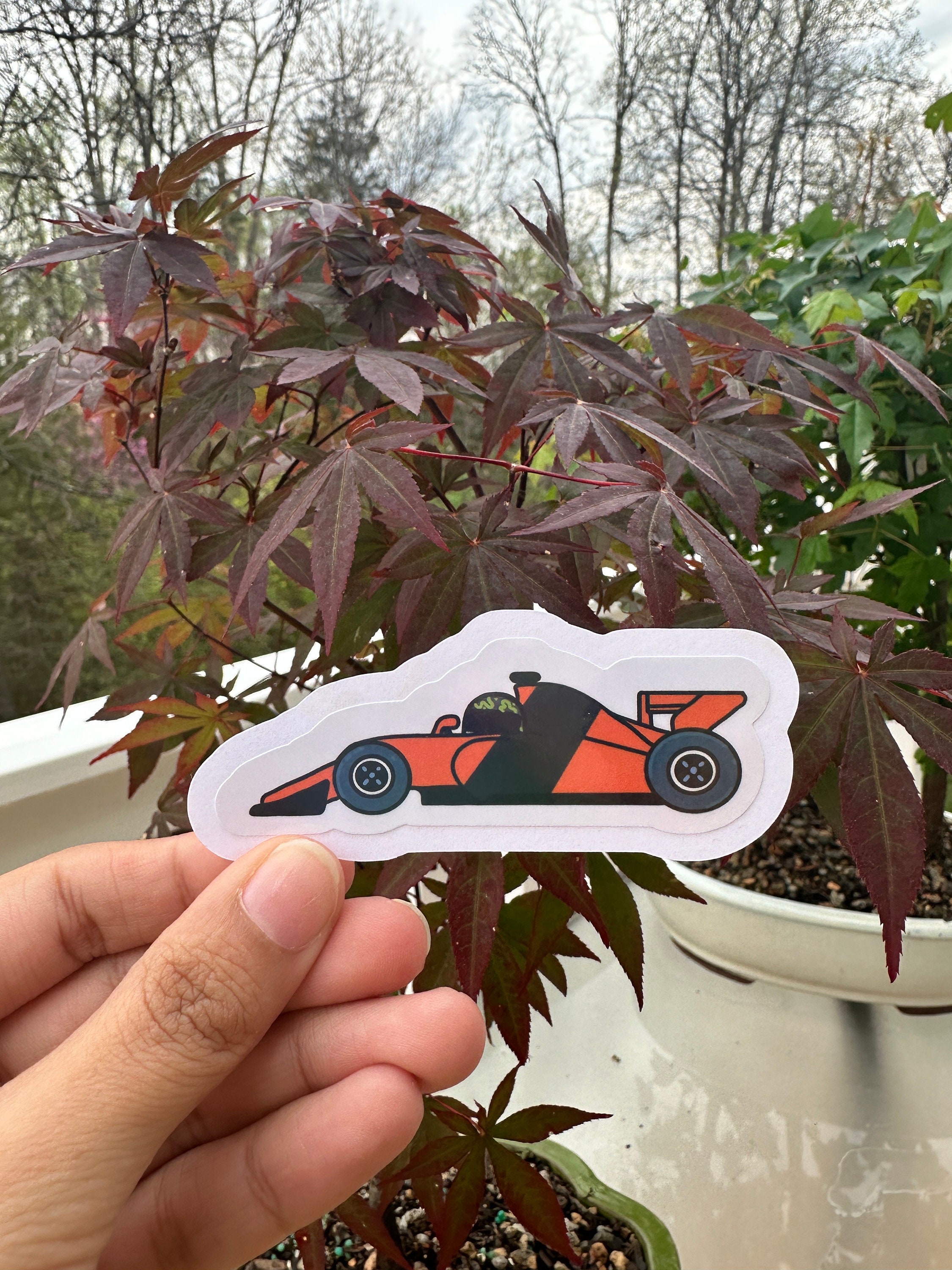 Lando Norris Mclaren F1 Car Waterproof Sticker Formula One LN4 Laptop ...