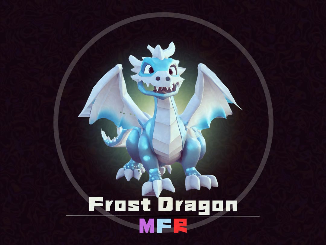 MFR Frost Dragon ADOPT ME - Etsy