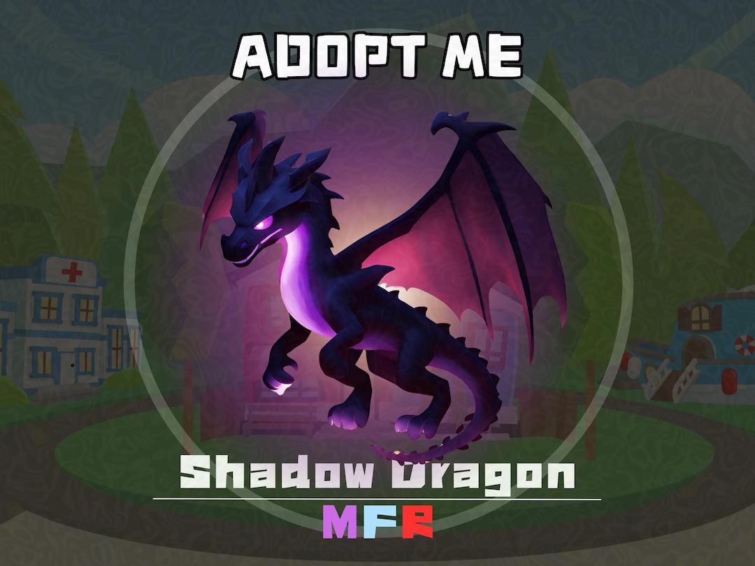 MFR Shadow Dragon ADOPT ME - Etsy