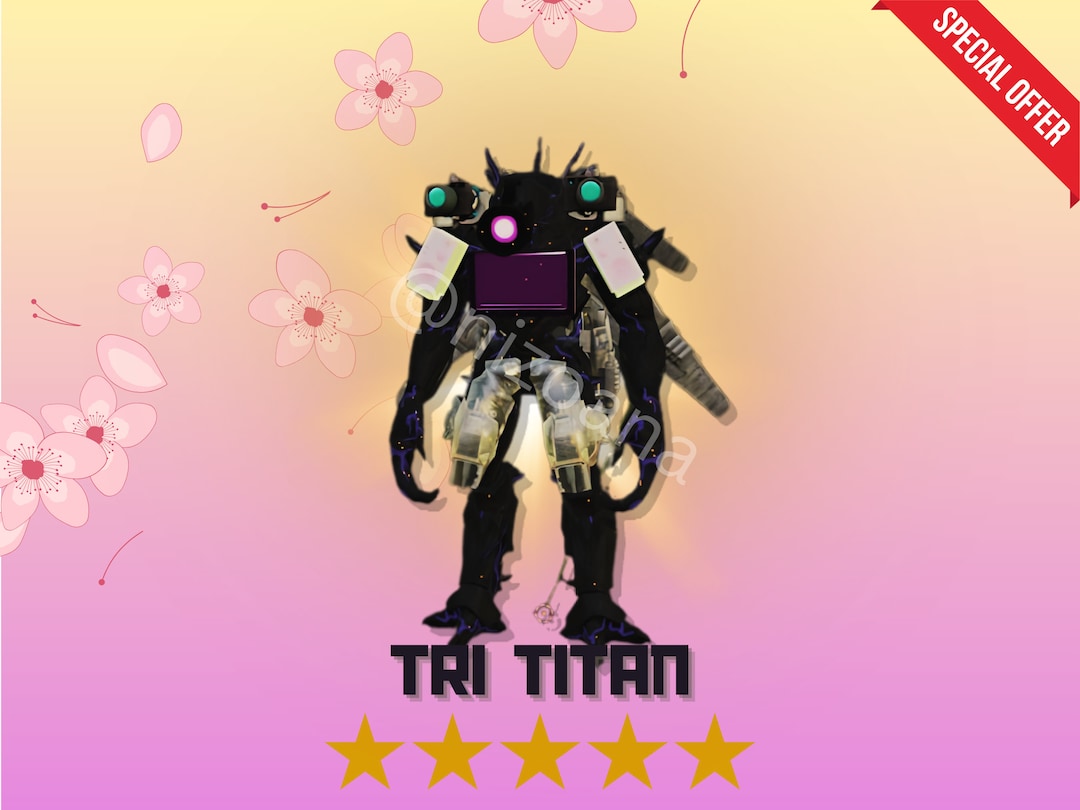 Skibidi Tower Defense Tri Titan STD - Etsy