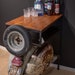 Vespa Bar Table, Upcycled Furniture, Vintage Vespa, Unique Table, Retro ...