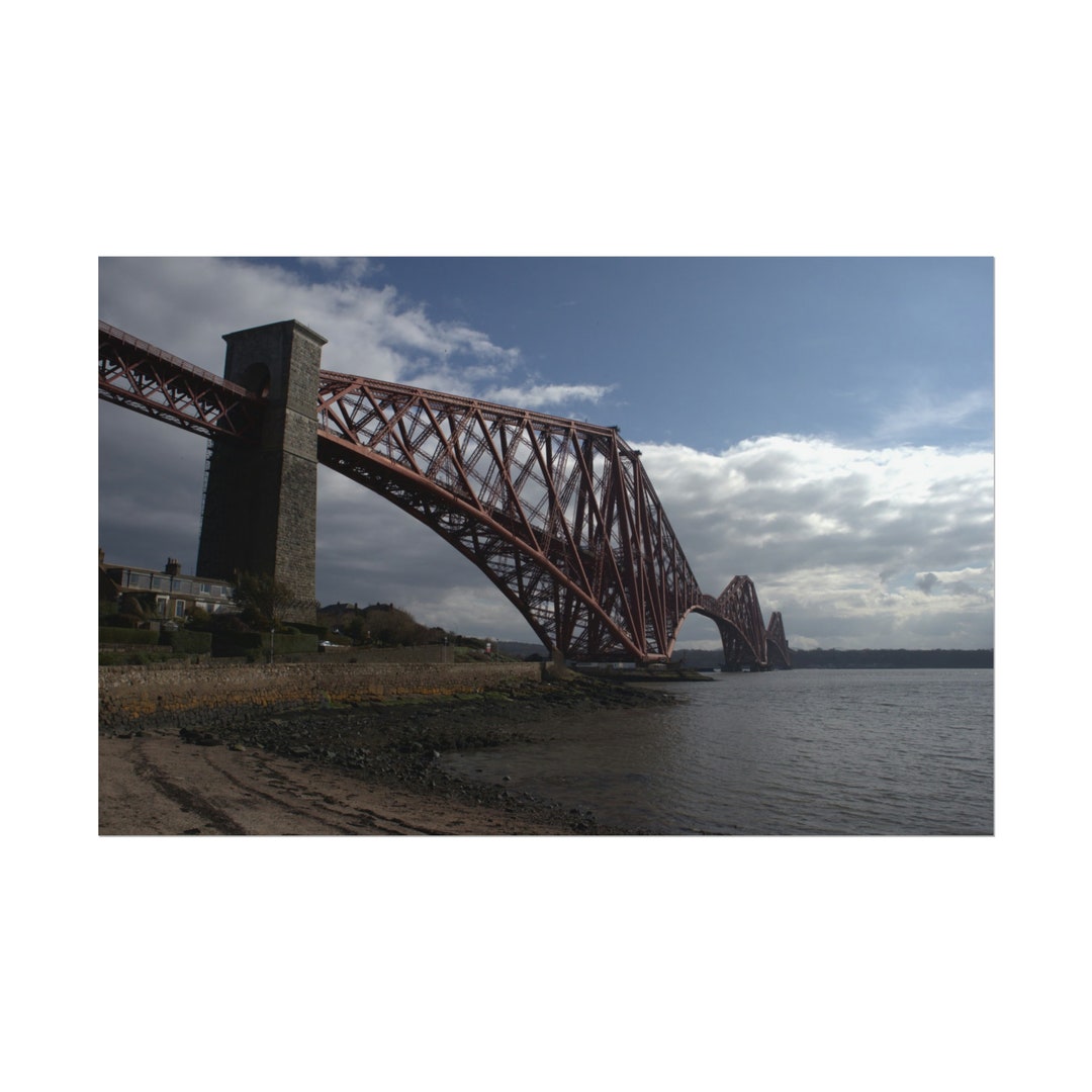 The Forth Bridge Rolled Poster - Etsy