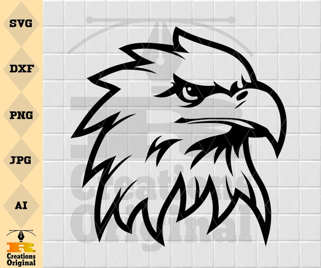 American Eagle Head Svg | Eagle Scene Svg | Eagle Svg | Animal Svg ...