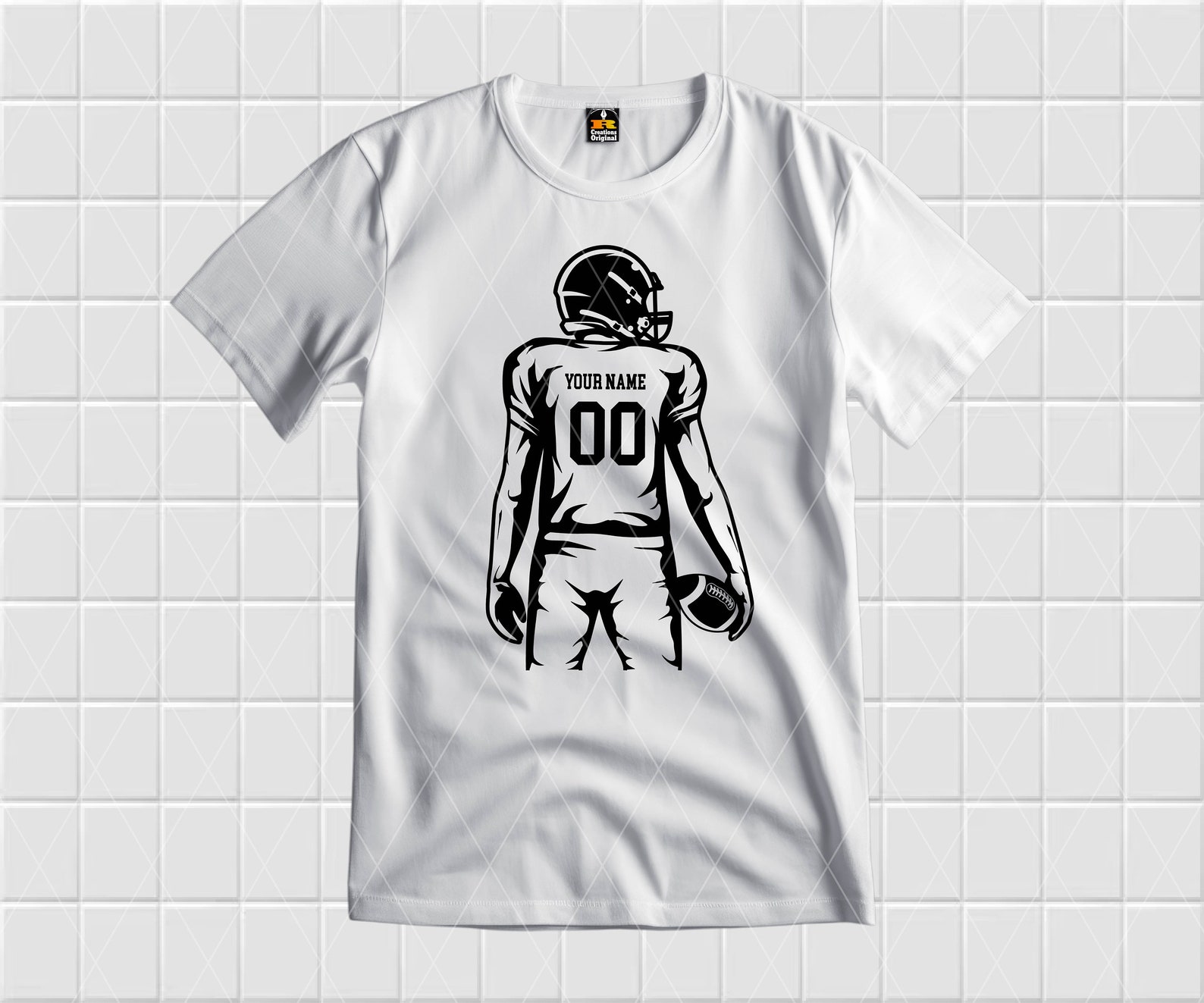 Personalized Name Football Player Svg Football Name Svg Football Shirt ...