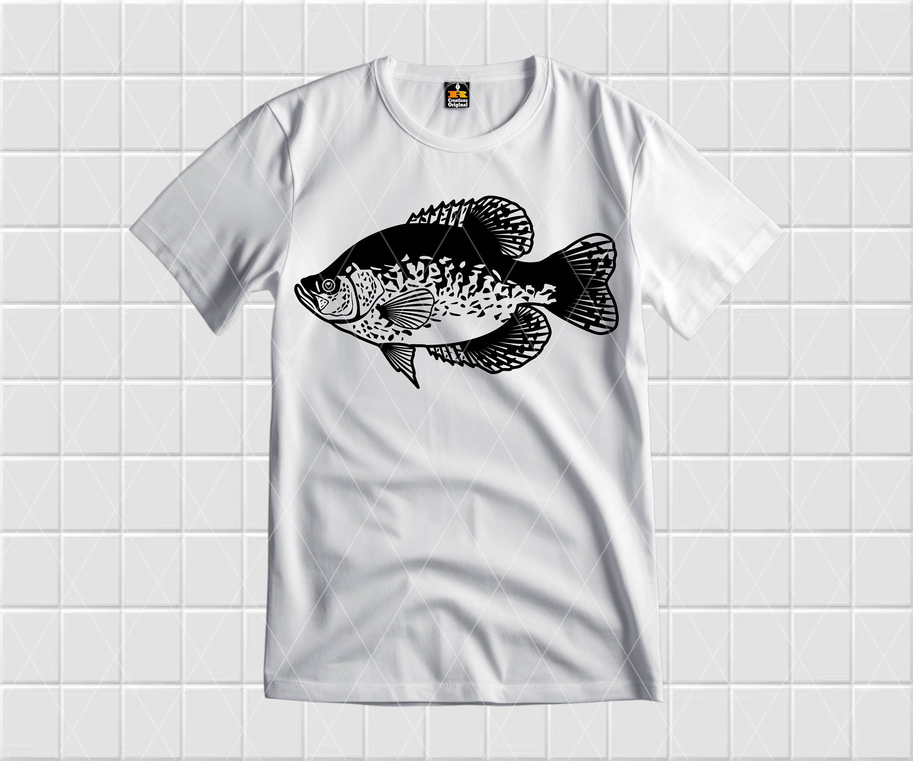 Crappie Fish | Panfish Fishing SVG | Angling SVG | Fish Decals Vinyl ...