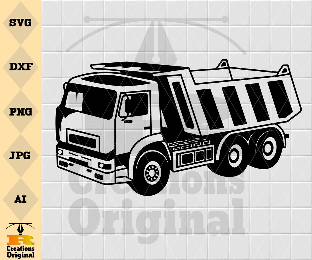 Dump Truck SVG | Truck Shirt | Dump Truck Files for Cricut | Dump Truck ...