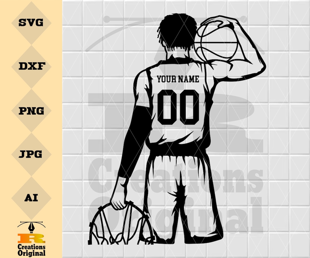 Personalized Name Basketball Player Svg Basketball Svg Basketball Boy ...