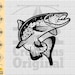 Trout Fish SVG Clipart: Fishing Vector (digital Download) - Etsy