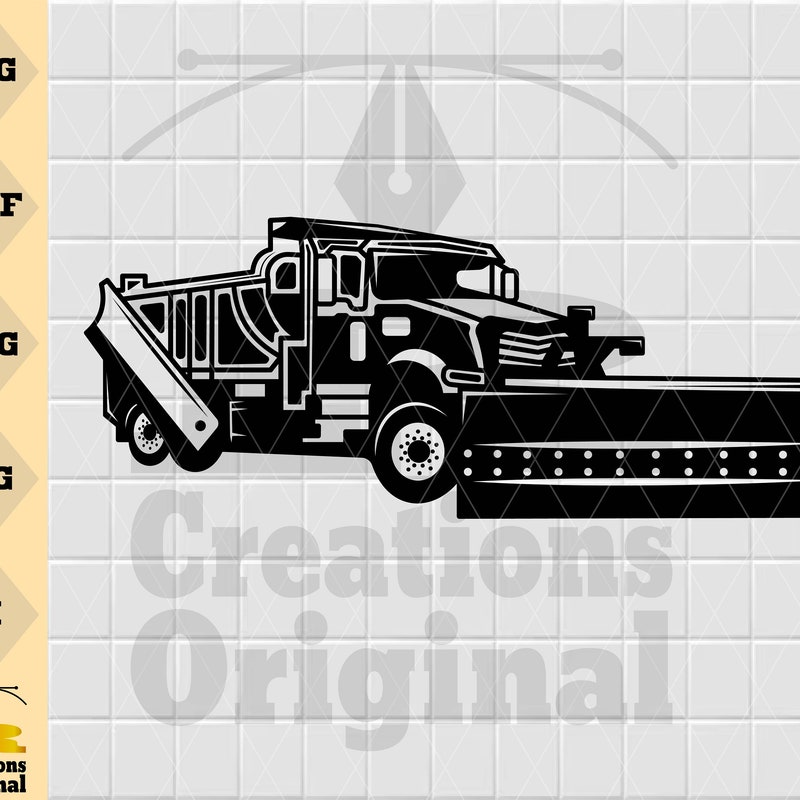 Plow Truck Svg - Etsy