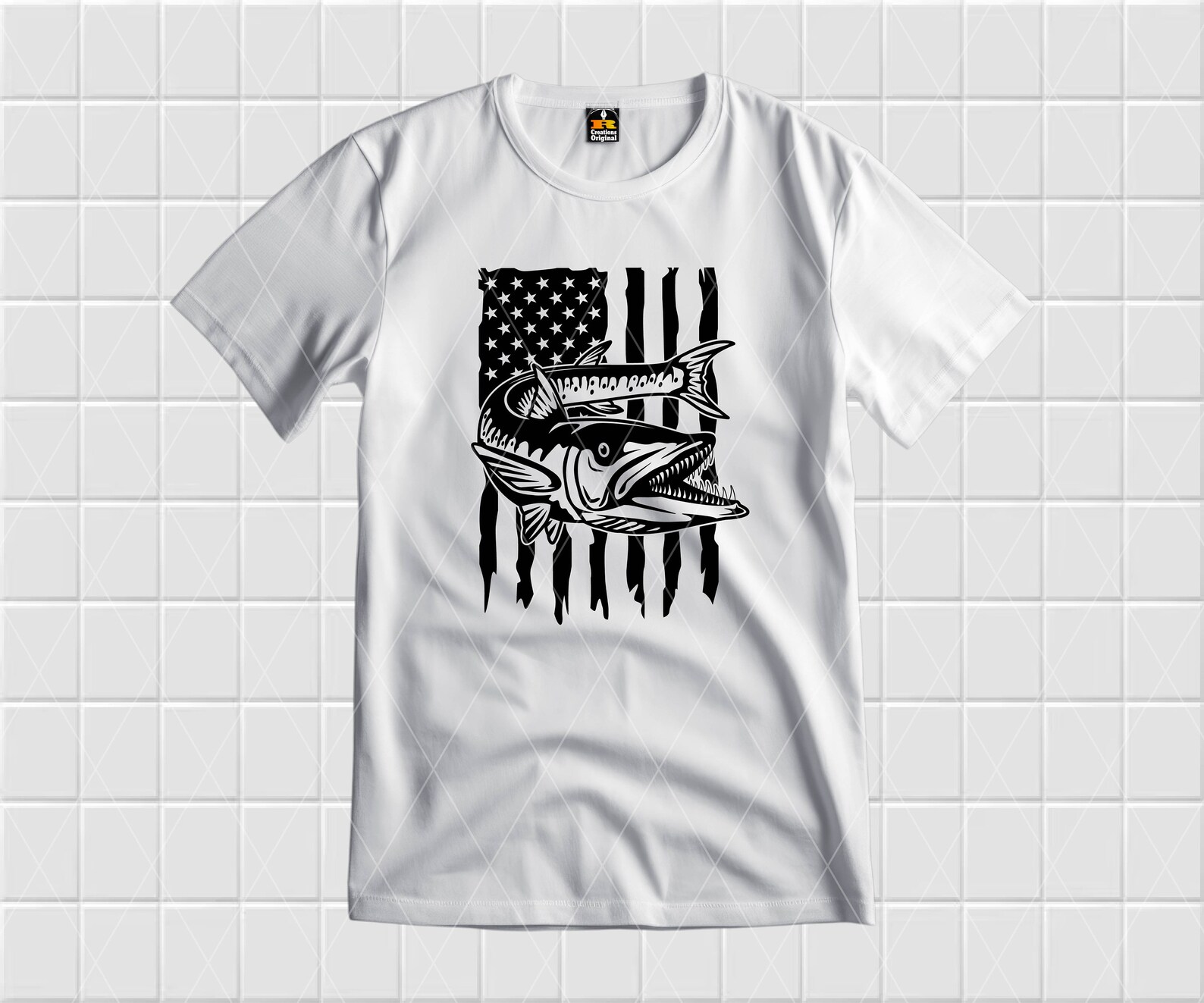 US Barracuda Svg Barracuda Fish Svg Fishing Svg Barracuda Cutfile ...