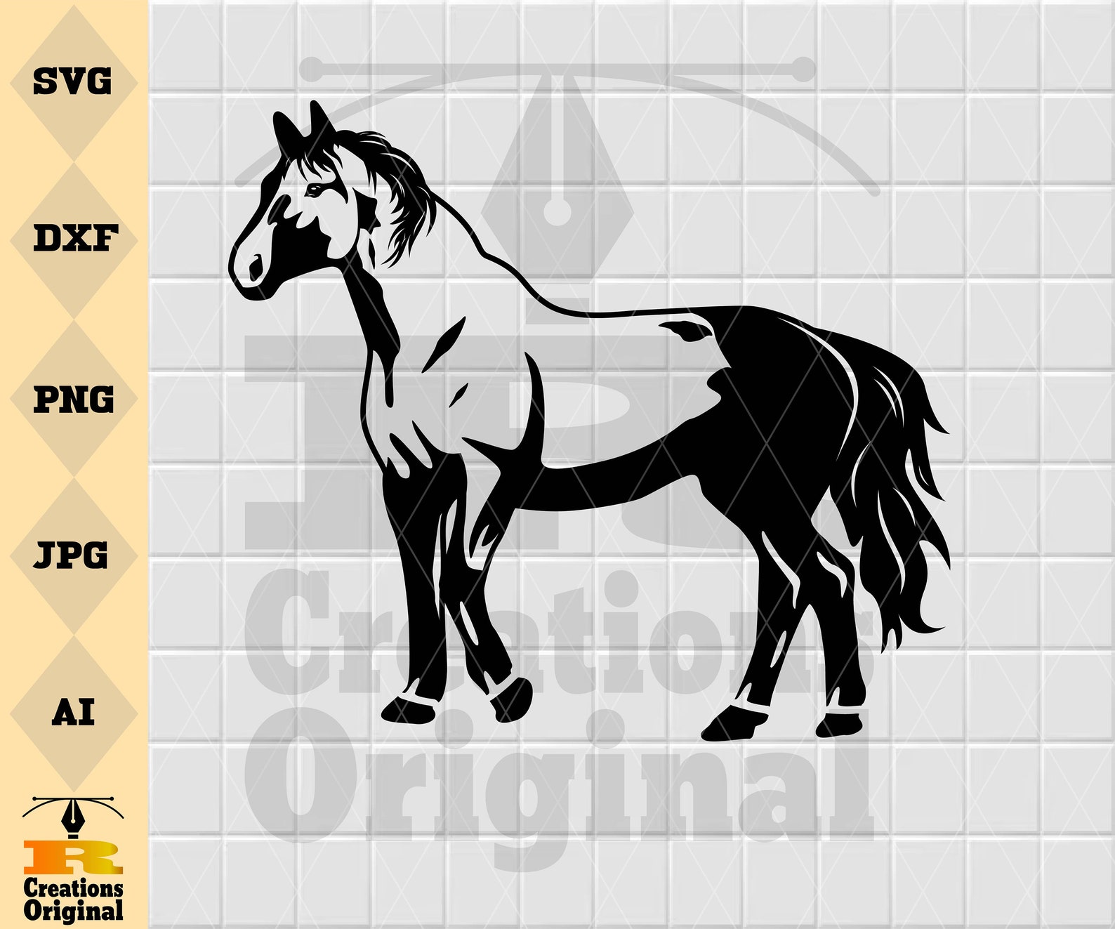 Horse Clipart Svg | Horse Head Svg | Horse Png | Horse Cut File ...