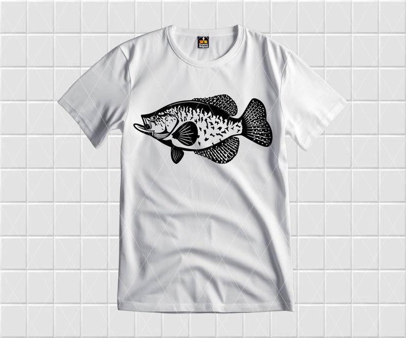 Crappie Fish SVG | Panfish Fishing SVG | Angling SVG | Fish Decals ...