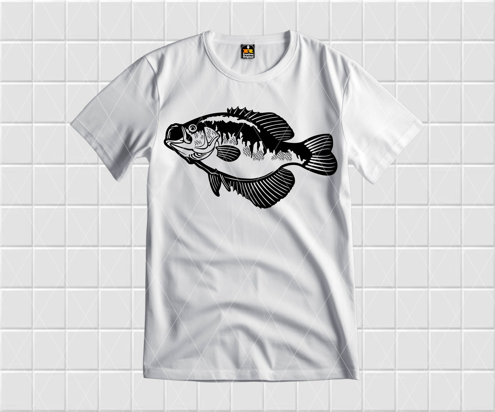 Crappie Fish SVG Panfish Fishing SVG Angling SVG Fish Decals Vinyl ...