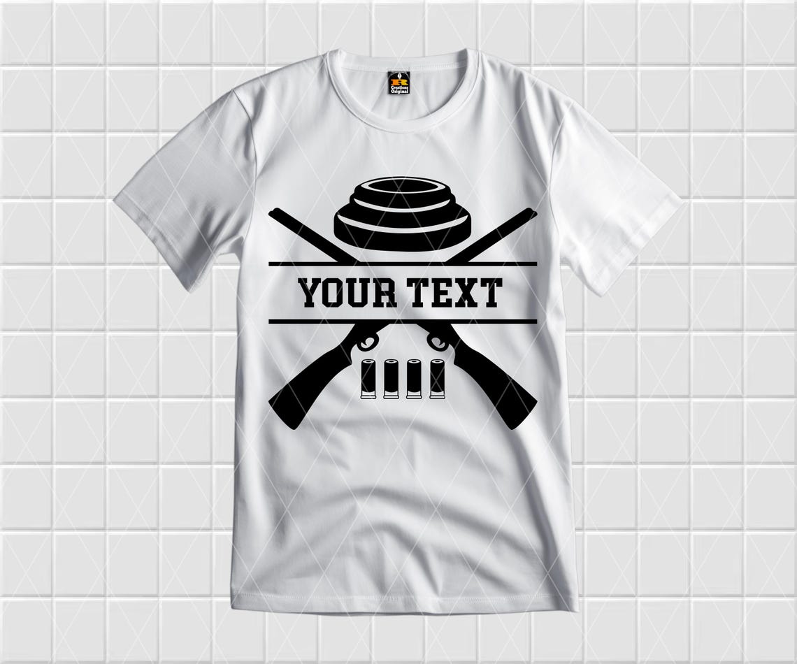 Clay Targets and Shotgun Shells Svg | Trapshooting Svg | Skeet Shooting ...