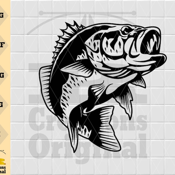 Bass Svg - Etsy