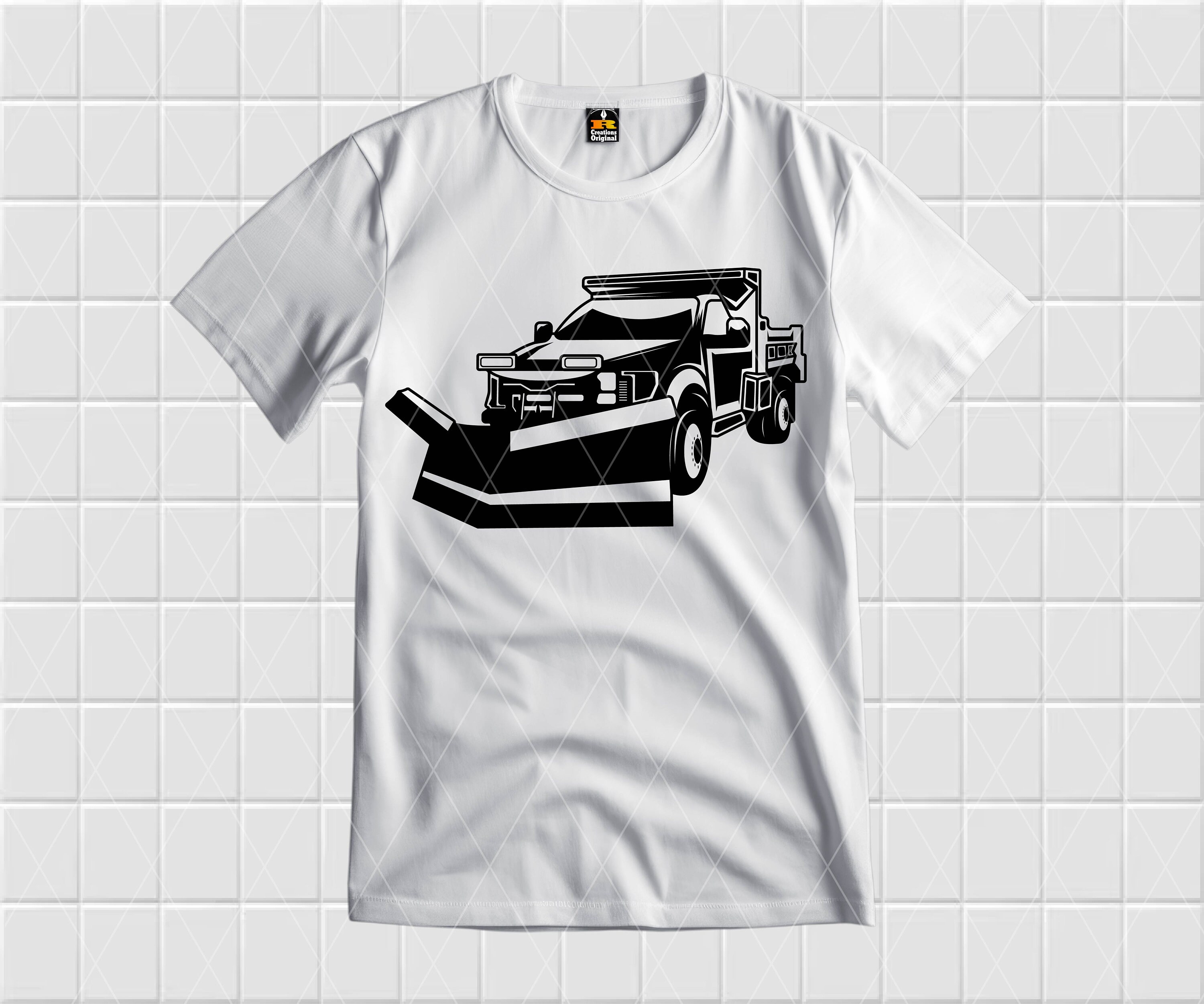 Snow Truck SVG | Snowplow SVG | Snow Plow Illustration Drawing Decal ...