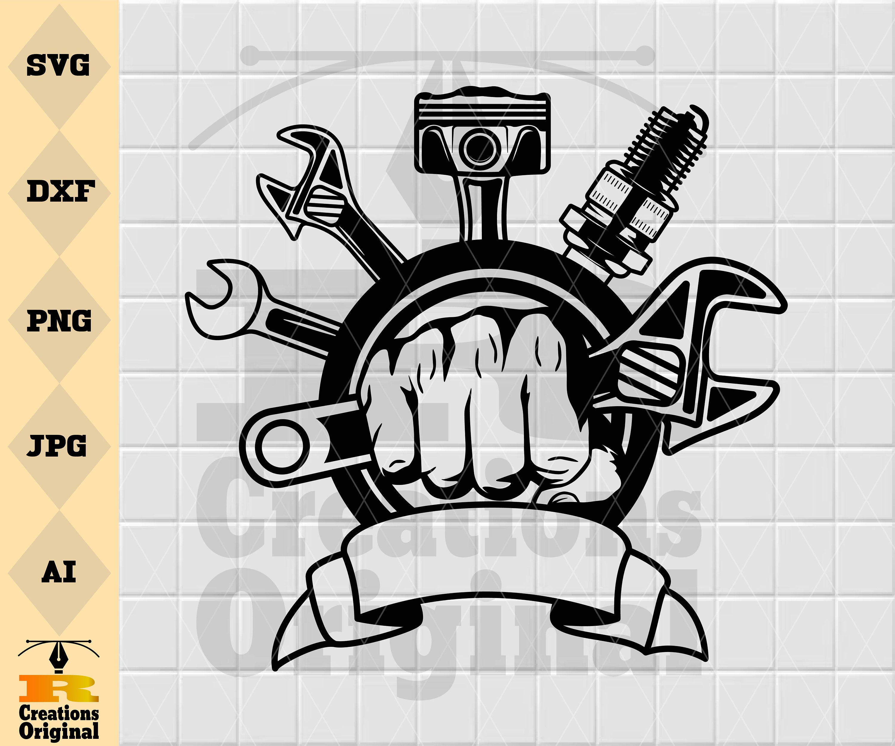 Repair Tools Svg | Mechanic Shirt Svg | Mechanic Tools Svg | Wrenches ...