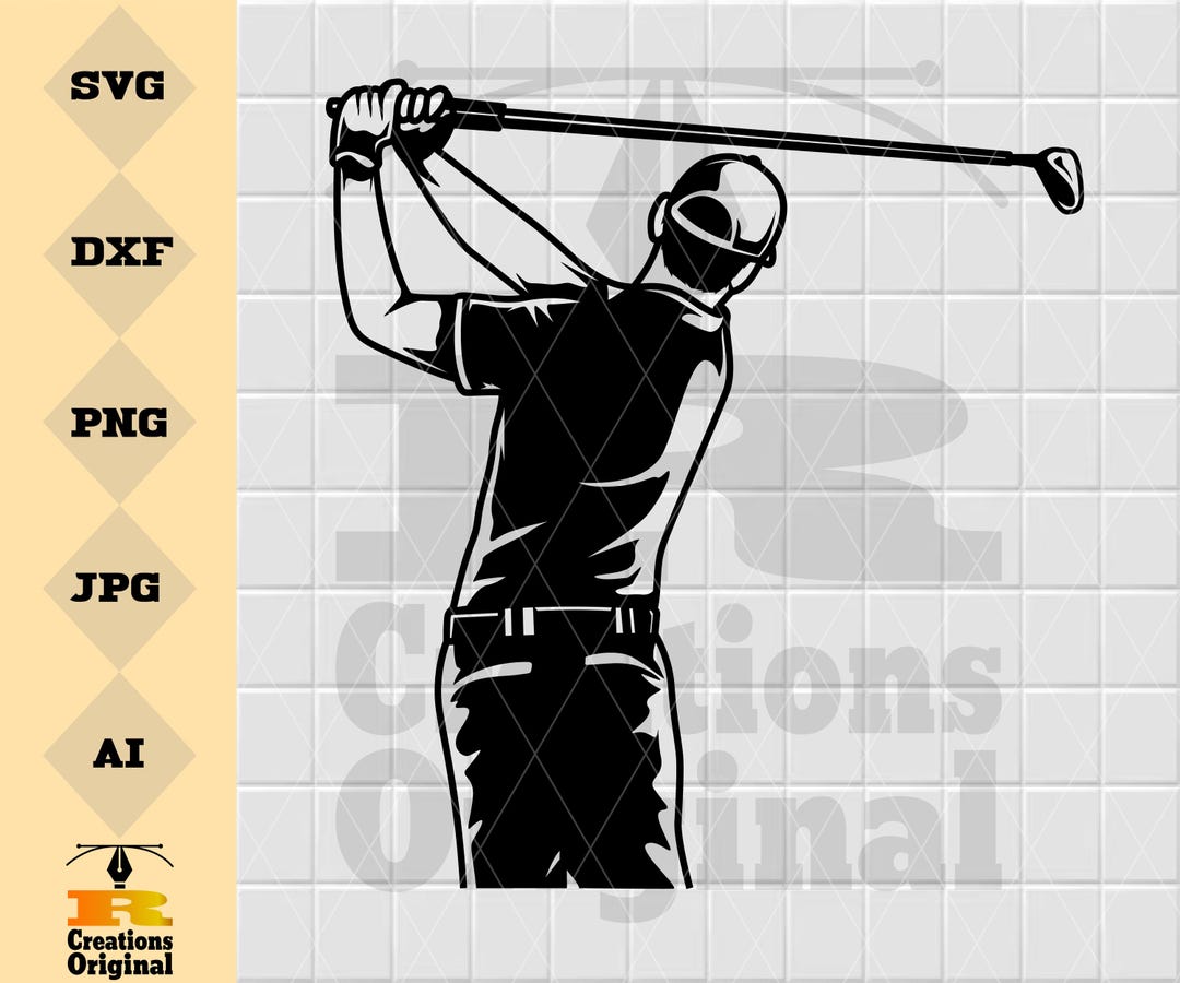 Golf Player Svg | Golf Svg | Golf Dad Svg | Golf Club Svg | Golfing Svg ...