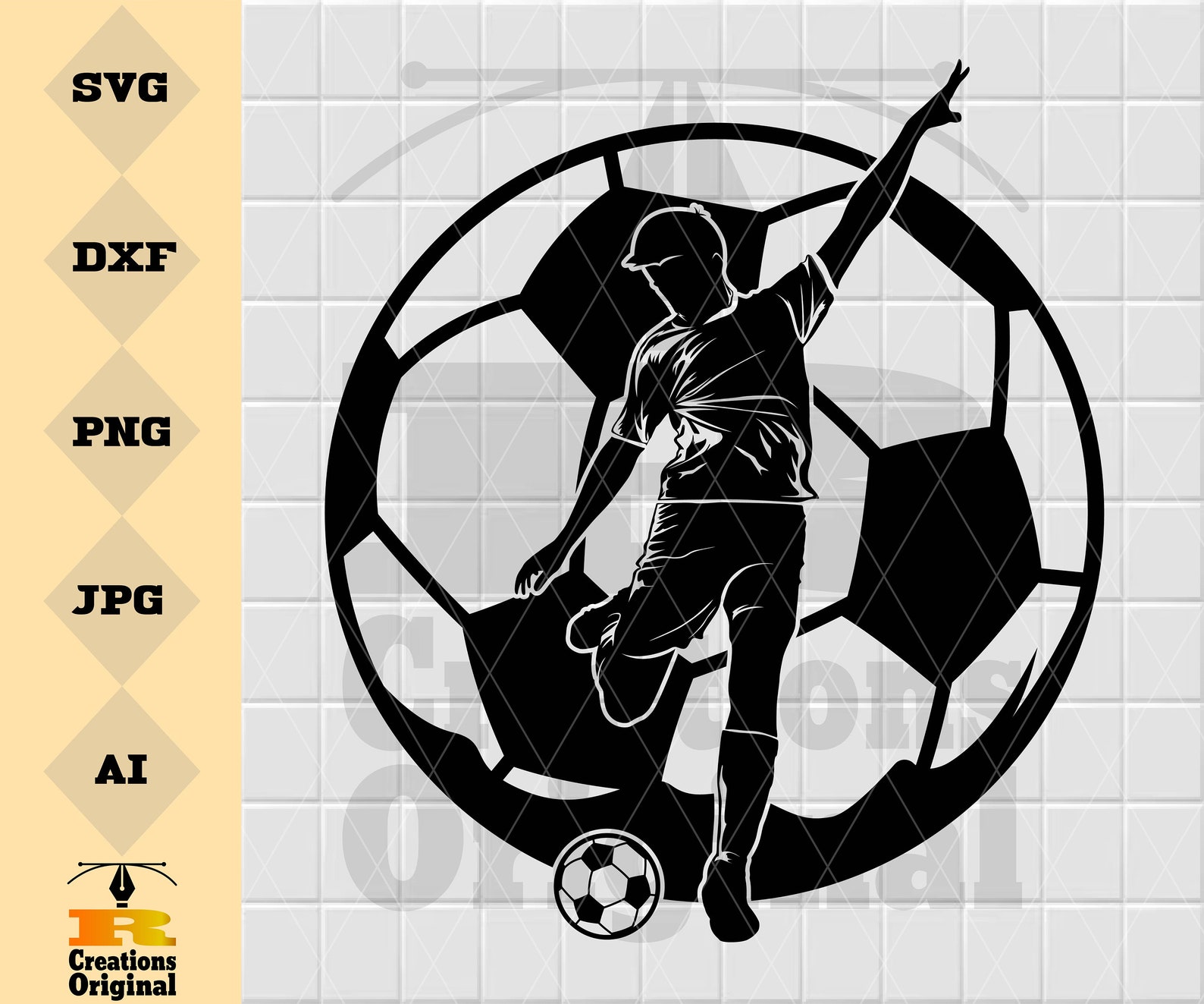 Soccer Player Svg Soccer Boy Svg Soccer Kid Svg Soccer Svg Soccer Ball ...