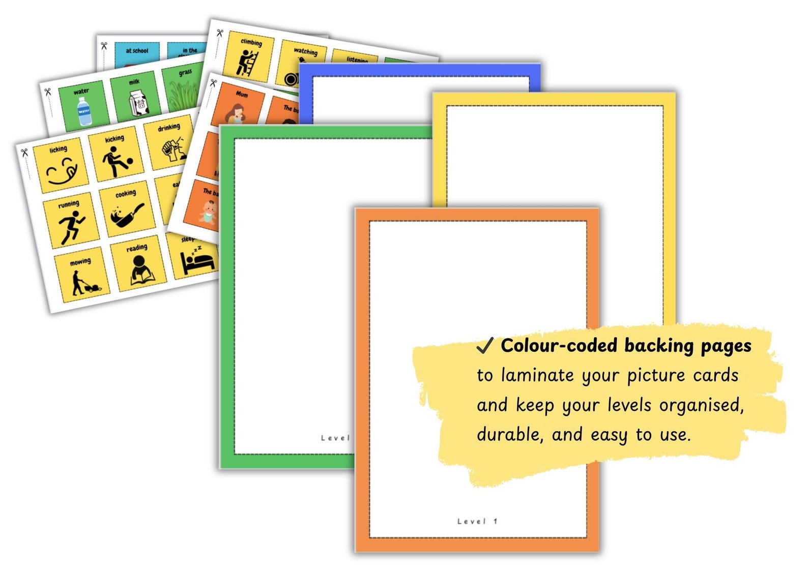 Preschool Colourful Semantics Printables for Kids Classroom Speech ...