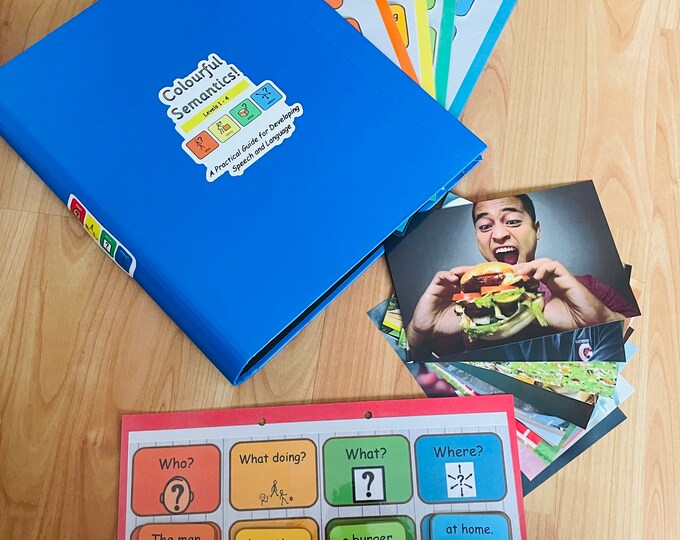 Colourful Semantics With 32 Tiles. Digital Download - Etsy UK