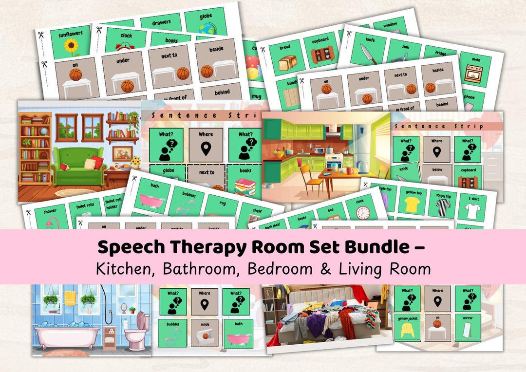 Colourful Semantics Home Bundle: Speech Therapy Printables (digital ...