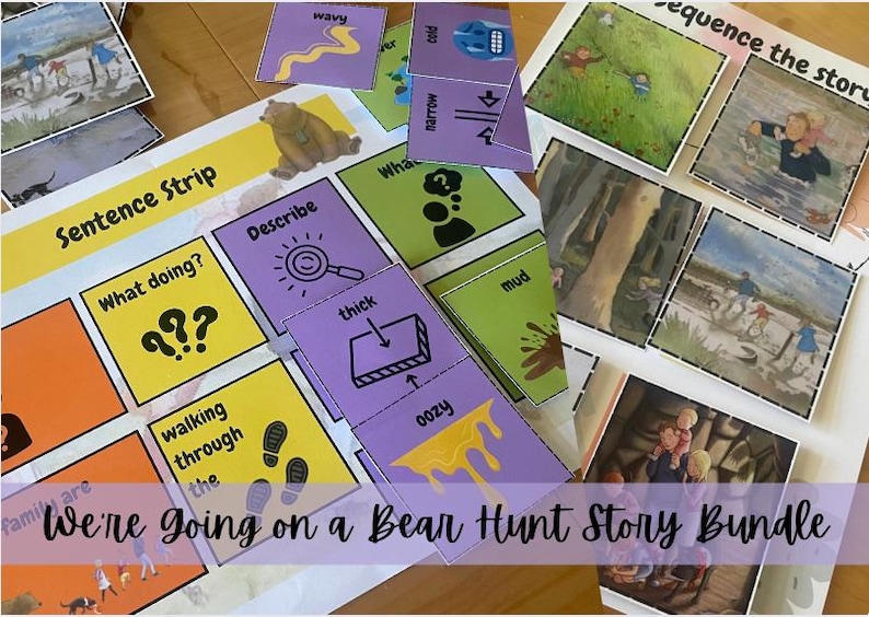We’re Going on a Bear Hunt Story Bundle, Story Telling for Kids ...