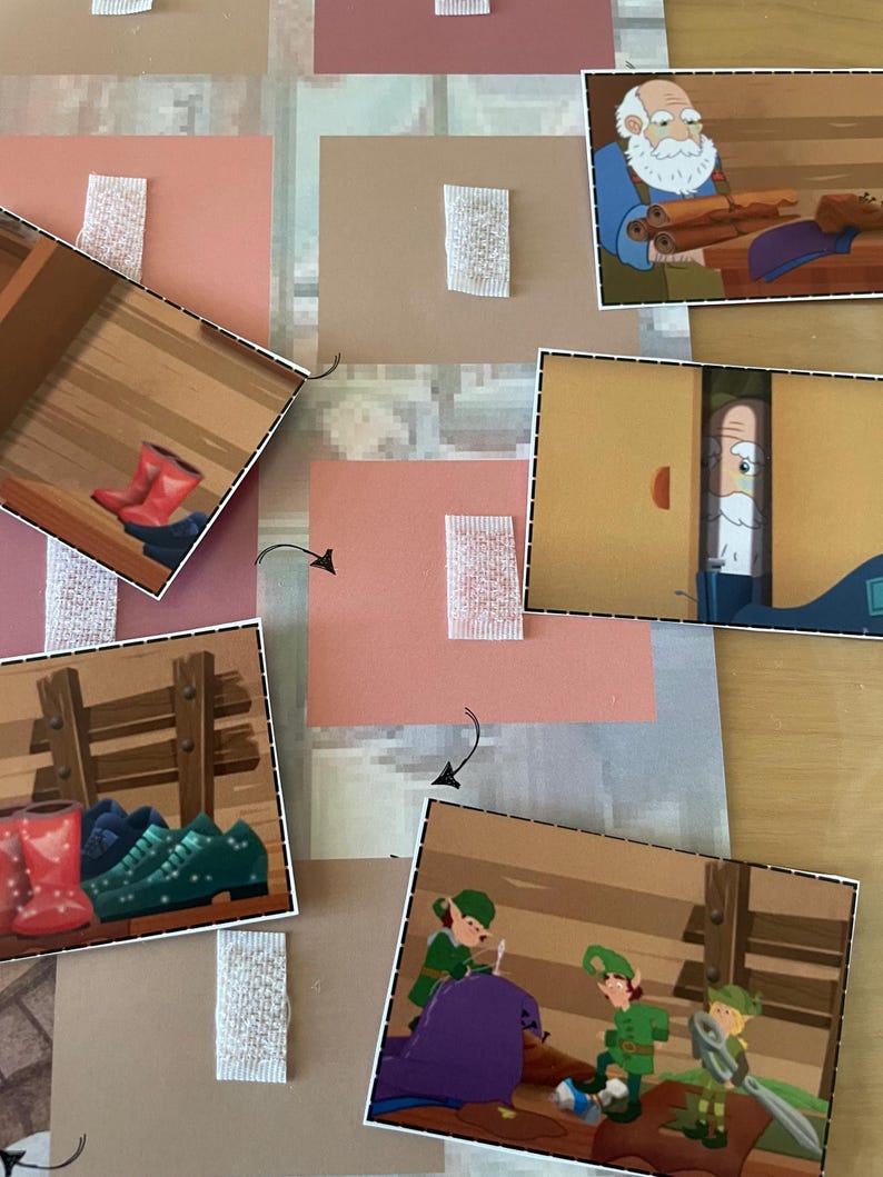 The Elves and the Shoemaker for Preschool Story Sequencing Printables ...