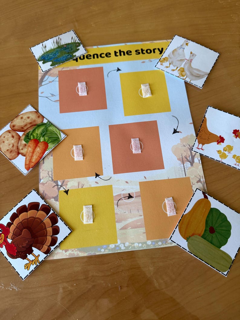 Leaf Man Story Sequencing Printable: Autumn Preschool Activity (PDF ...