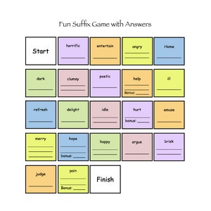Spelling Rules for KS1 Children for Vocabulary Building With Suffix and ...