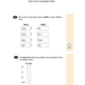 Spelling Rules for KS1 Children for Vocabulary Building With Suffix and ...