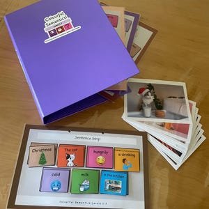 Colourful Semantics Level 5-7: Preschool Speech Therapy Visual Aids ...
