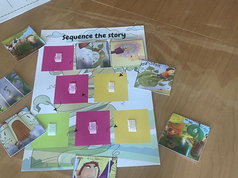 Jack and the Beanstalk Preschool Printable for Homeschooling Story ...