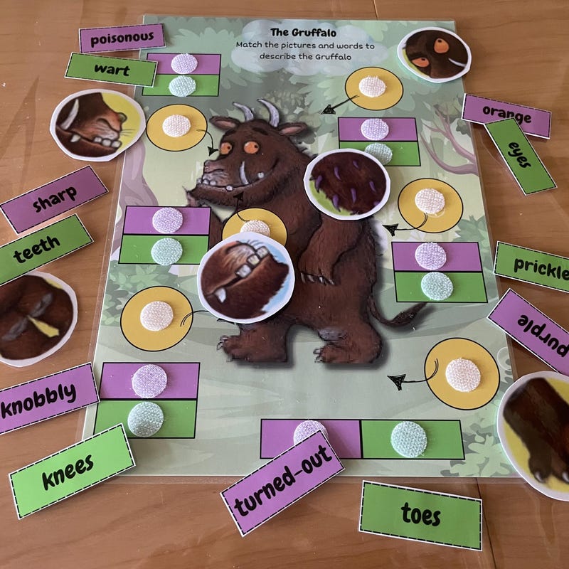 Story Sacks Gruffalo - Etsy UK