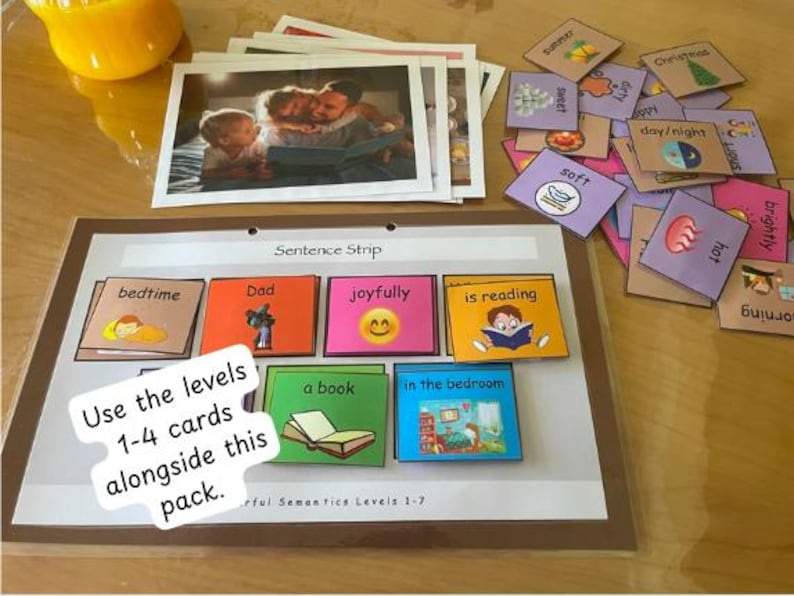 Colourful Semantics Level 5-7: Preschool Speech Therapy Visual Aids (PDF Download) - Etsy
