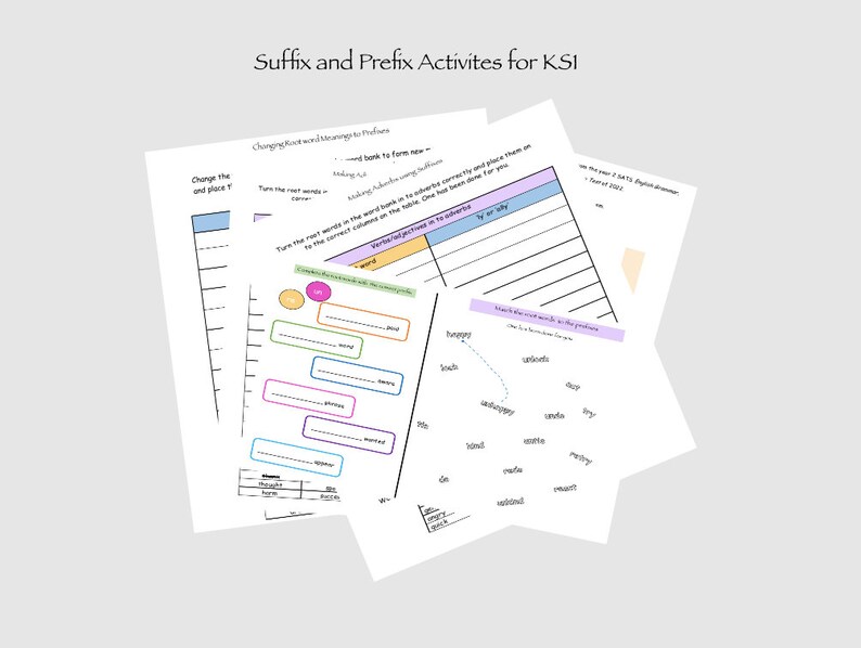 Spelling Rules for KS1 Children for Vocabulary Building With Suffix and ...