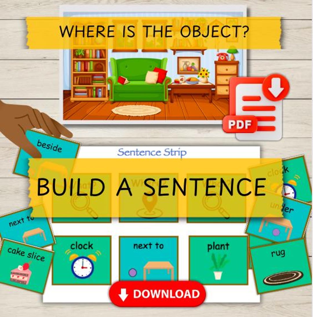 Sentence Building Activity: Prepositions & Nouns - Homeschool Learning ...