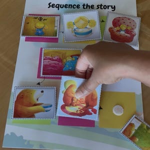 Goldilocks & the Three Bears Story Sequencing Activity | Preschool ...