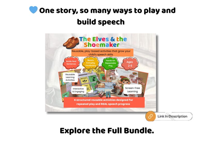 Elves and the Shoemaker Sequencing Activity for Toddlers | Story Cards ...