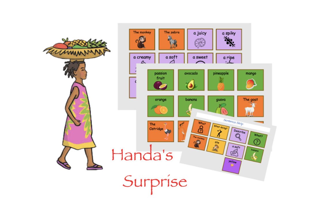 Handa's Surprise Children's Stories for Speech Delay for Early ...