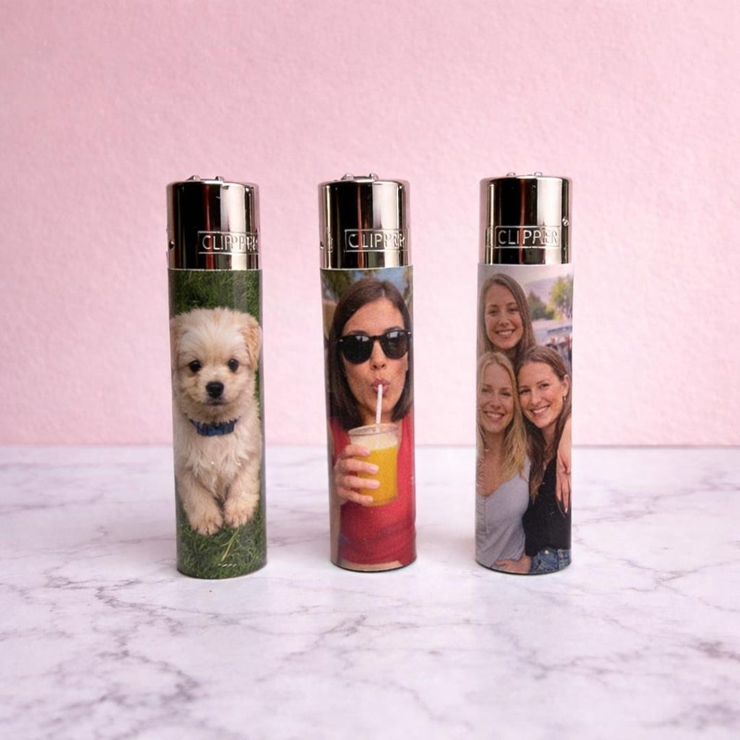 Personalised Custom Lighter, Photo Lighter, Custom Clipper Lighter ...
