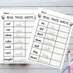 182 Printable Sight Words, Kindergarten Sight Word Worksheets ...