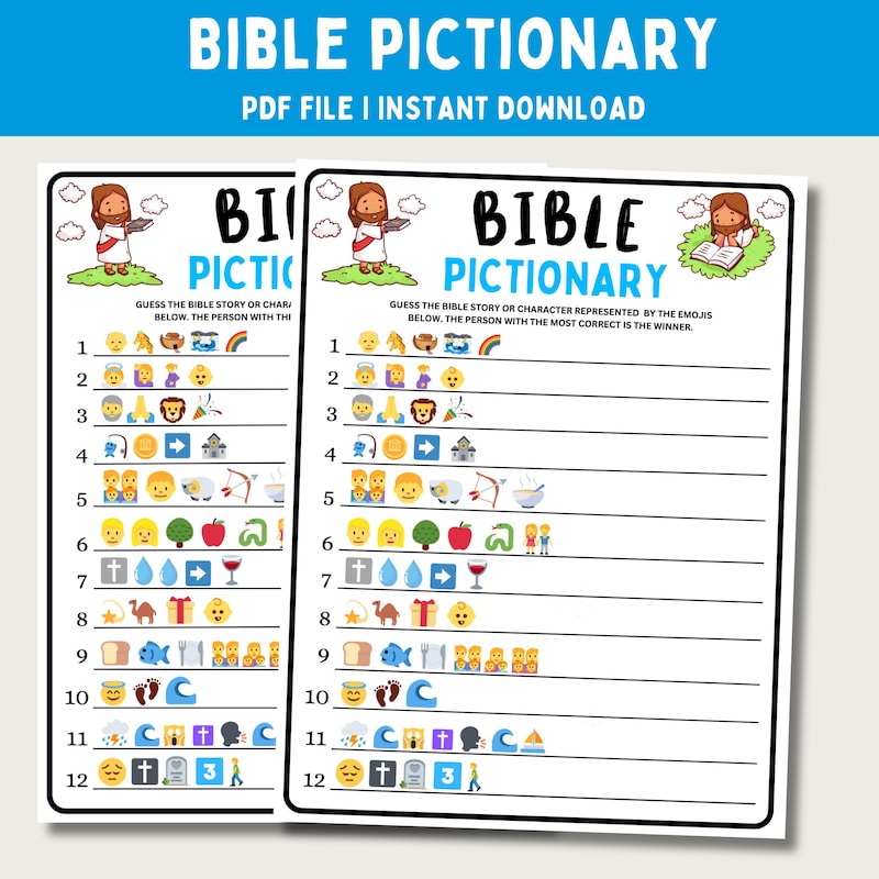 Emoji Bible Download - Etsy