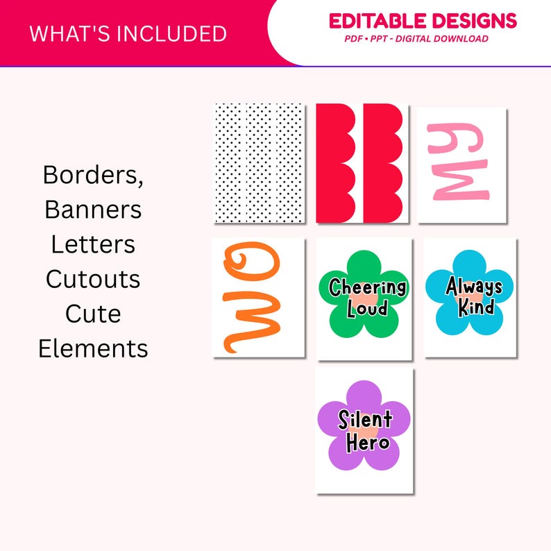 Mother's Day Bulletin Board Kit: Mom in World, Classroom Decor (digital ...