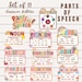 Boho Parts of Speech Posters, Grammar Classroom Decor (digital Download ...